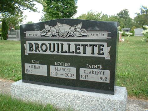 Monument Samples Brouillette