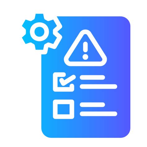 Risk Generic Gradient Fill Icon Risk Generic Gradient Fill Icon