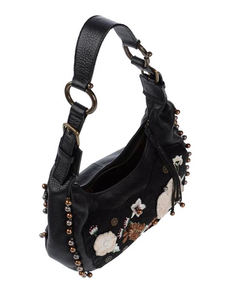 Lyst - Francesco Biasia Shoulder Bag in Black