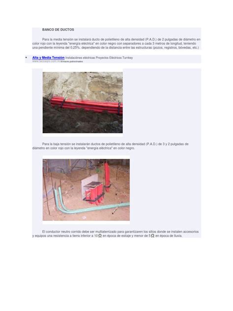 Banco De Ductos Pdf