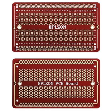 Snapklik Com EPLZON Solderable Breadboard PCB Board Gold Plated Solder Breadboard For DIY