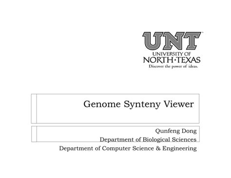 Genome Synteny Viewer