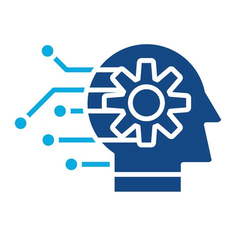 Machine Learning Glyph Two Color Icon 17612874 Vector Art At Vecteezy