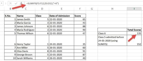 sumproduct vs sumifs function in excel