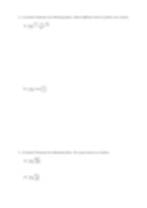 3 Questions On Calculus Quiz 8 Math 220 Quizzes Calculus Docsity