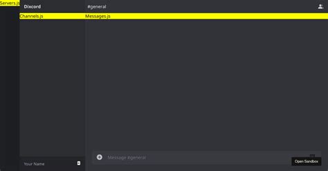 React Chat Exercice Codesandbox