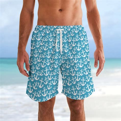 Mens Swim Trunks Pattern Etsy