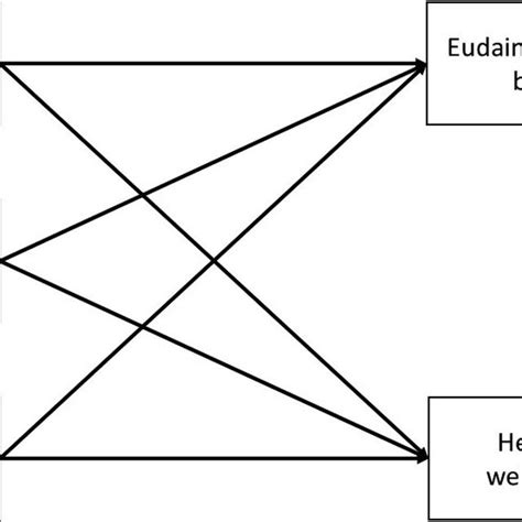 Schematic Representation Of The Path Analysis Model Testing Differences
