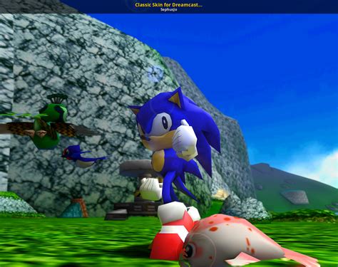 Classic Skin For Dreamcast Characters Pack Mod For Sonic Adventure Dx