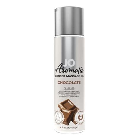 Jo Aromatix Chocolate Massage Oil 4oz Sex Toy Hotmovies