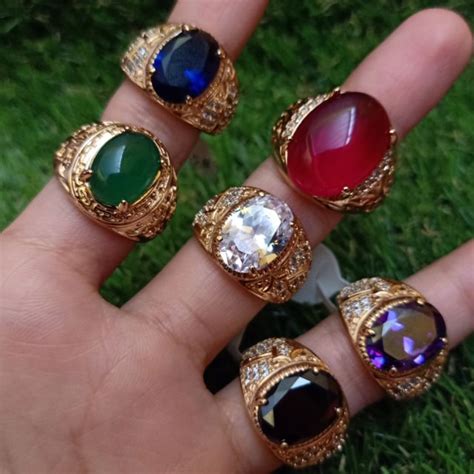 Cincin Lelaki Emas Suasa 37518k Shopee Malaysia