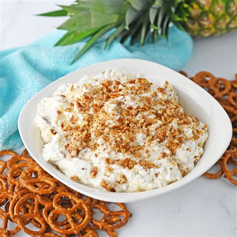 Pineapple Pretzel Fluff Making Mom Magic