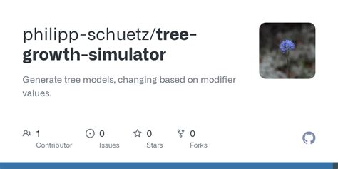 github philipp schuetz tree growth simulator simulates tree growth