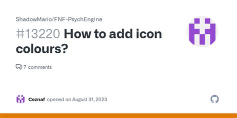 How To Add Icon Colours · Issue 13220 · Shadowmariofnf Psychengine