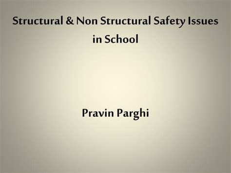 Structural And Non Strutural Mitigation Ppsx
