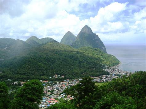Les Pitons Photograph By Leslie Ann Boisselle Pixels