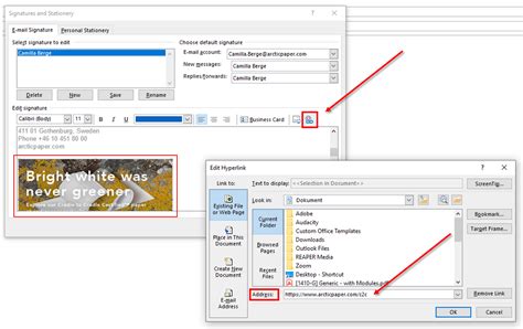 E Mail Signature For Desktop