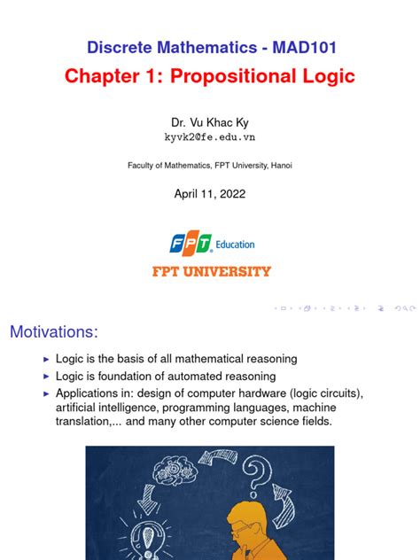chapter 1 propositional logic pdf logic mathematics