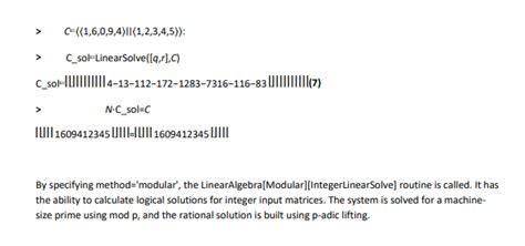 Solved How Do I Solve This Matrixvector Problem Using Maple Coding