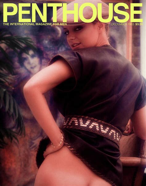 December 1983 Penthouse Cover Featuring Sheila Kennedy Poster By