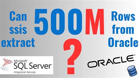 Extracting Huge Data From Oracle Using Ssis Using Pagination Youtube