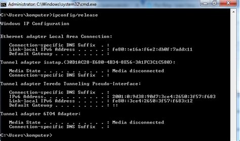 Pengertian Ipconfig Beserta Fungsi And Macam Macam Ipconfig [lengkap]