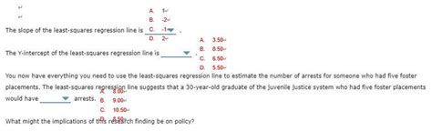 solved 1 using the regression line to make predictions