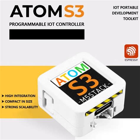 M5Stack AtomS3 ESP32 S3 Master Programmable Controller Embedded IoT Application EBay