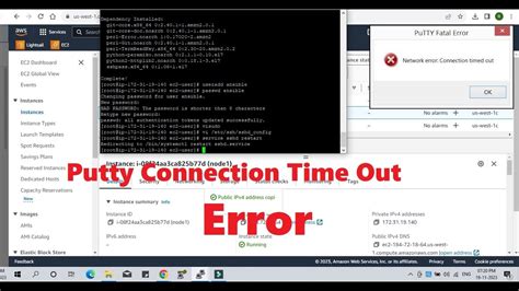 Putty Connection Time Out Error Youtube