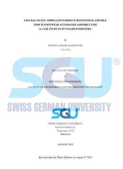line balancing approach to reduce bottleneck and idle time in footwear automated assembly line