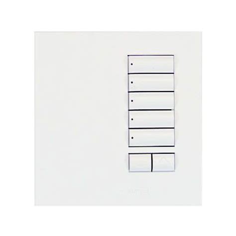 Lutron Grafik Eye Qs 5 Button Scene Control Keypad Wall Plate