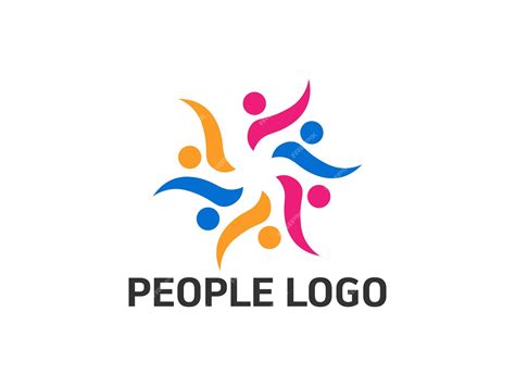 Premium Vector People Unity Logo Vector Template
