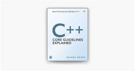 ‎c Core Guidelines Explained Trên Apple Books