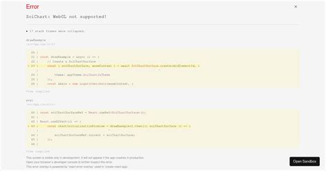 Javascript Text Chart Codesandbox