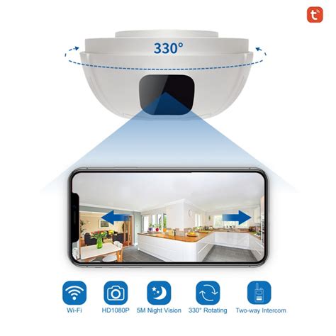 Tuya Dummy Smoke Detector Camera Wifi Spycam Shop