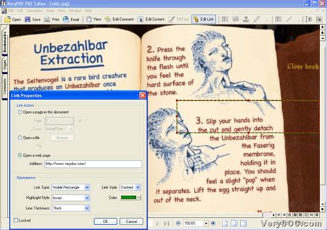 how to edit pdf hyperlink during creating pdf verydoc knowledge base