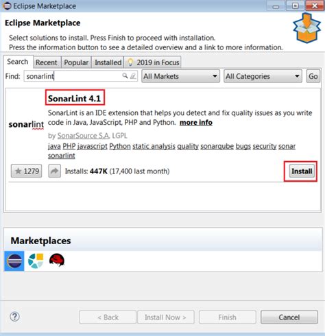 Sonarlint Instant Feedback Seleniumjavaeclipse Total Qa