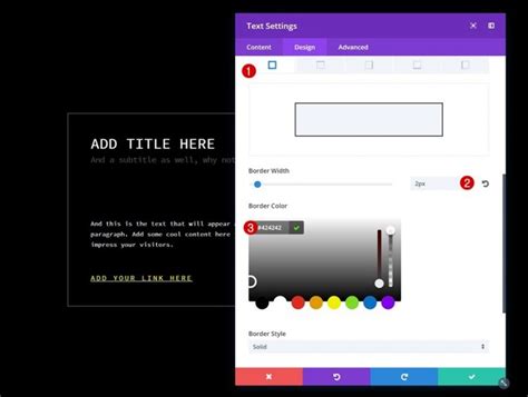 Using Divi S Text Module To Create Block Elements In Your Divi Page Design