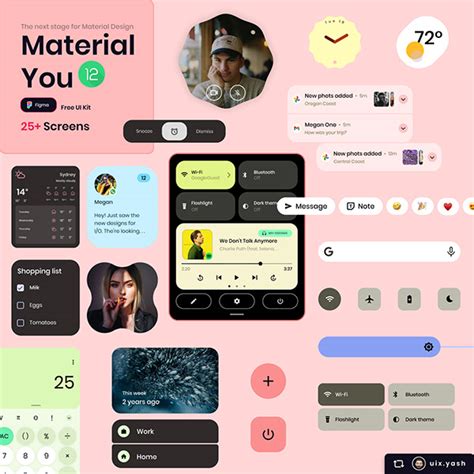 Material You UI Kit On Behance