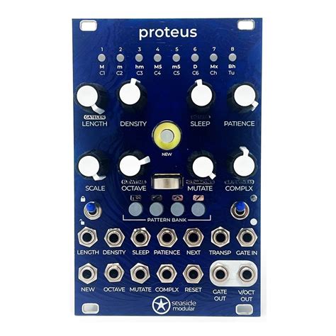 Seaside Modular Proteus Eurorack Generative Sequencer Module At Signal Sounds