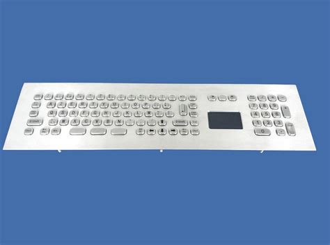 Industrial Metal Kiosk Keyboard With Numeric Keypad