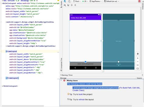 How To Fix The Following Classes Could Not Be Found Androidsupportdesignwidget