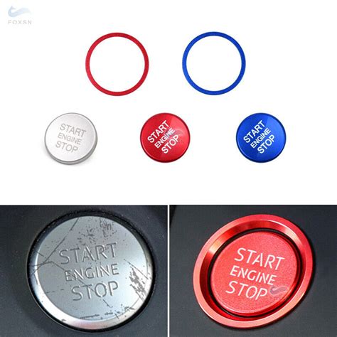 Engine Start Stop Switch Button Ring Cover For Vw Jetta Mk7 Passat B8