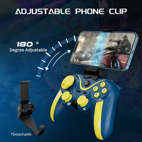 Ishako Wireless Mobile Phone Gamepad Portable Gaming Controller For Ios Android Buy Portable