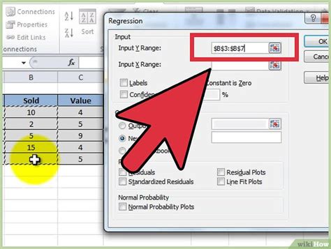 Running Multiple Regression In Excel 5 Step Process Proceffa