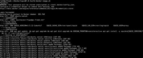 Build And Install Docker Squid Open Proxy Image On Kubernetes Cluster