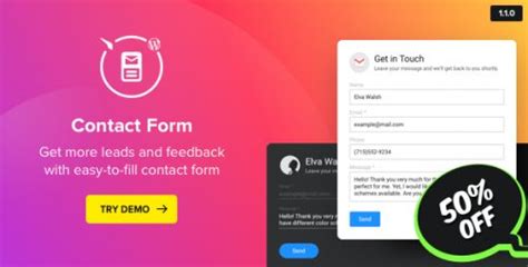 Nulled Wp Contact Us Form Wordpress Contact Form Plugin V231