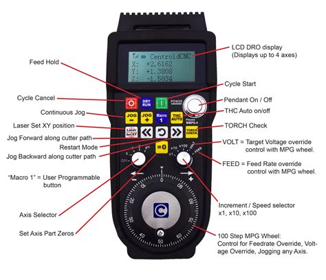 MPG CNC Control Pendant Wireless WMPG