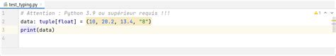 Koor Fr Manipulation De Tuples Le Tutoriel Cours Sur Le Langage De Programmation Python
