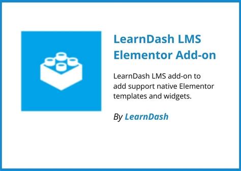 Elementor And Learndash Integration Add On Blog Wbcomdesigns Com